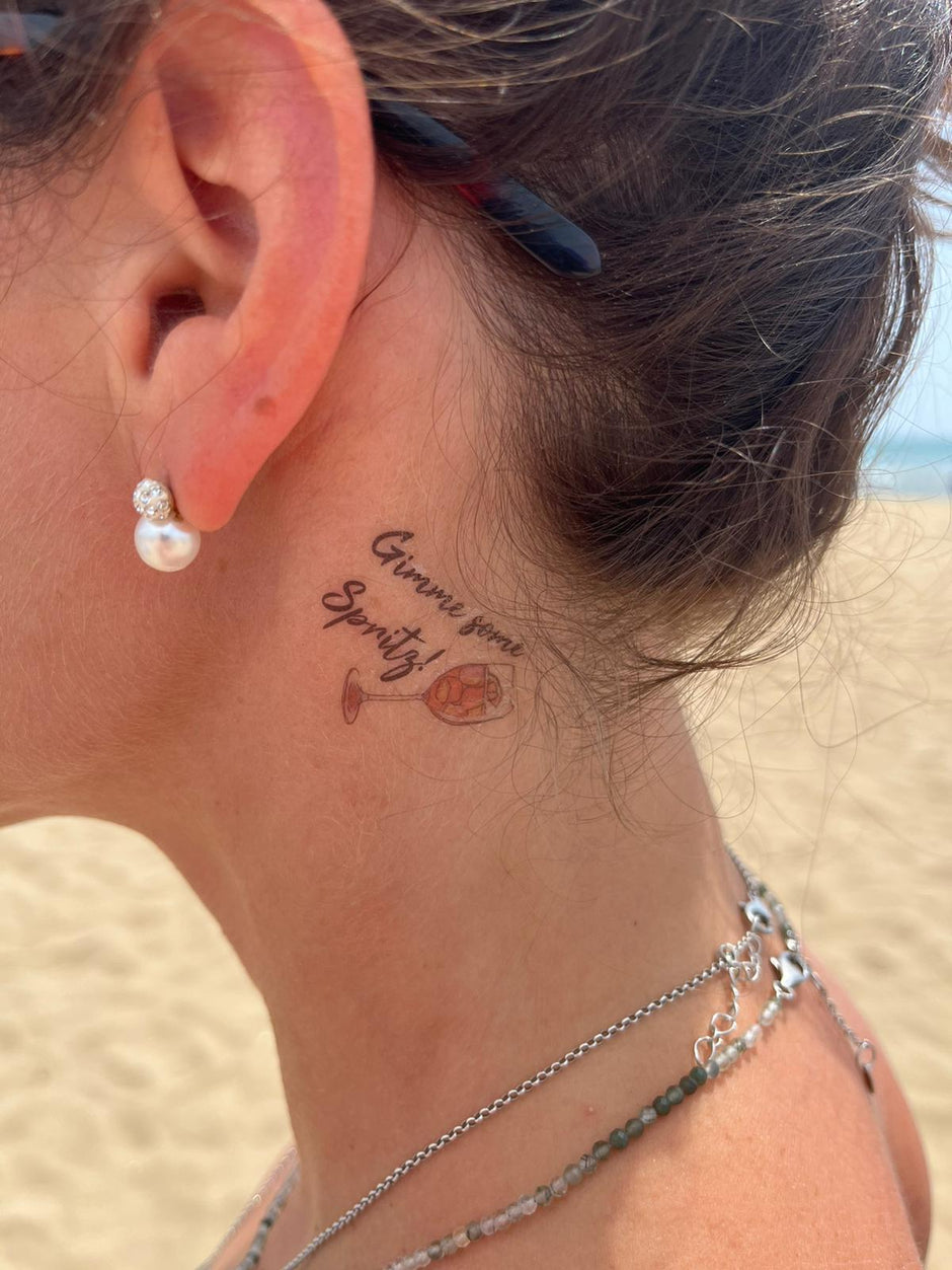 Klebe Tattoos von Fashion Drinks - Perfekt für Festivals